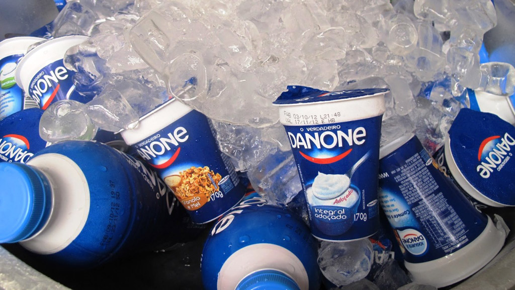 Danone é gigante na produção alimentícia em mais de 130 países