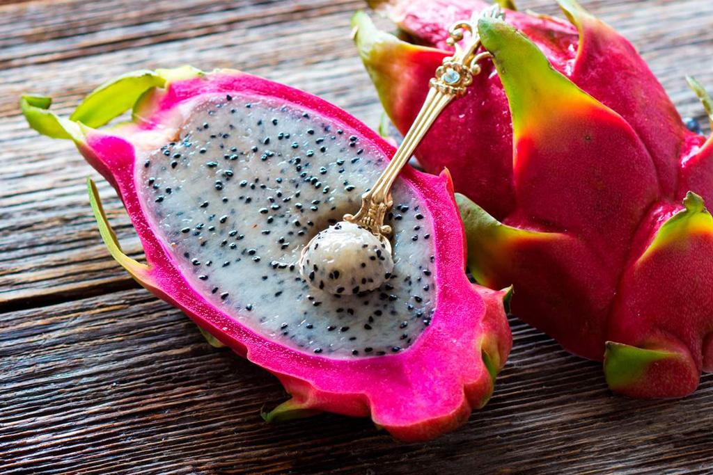Pitaya é uma espécie de cacto e, curiosamente, só floresce à noite