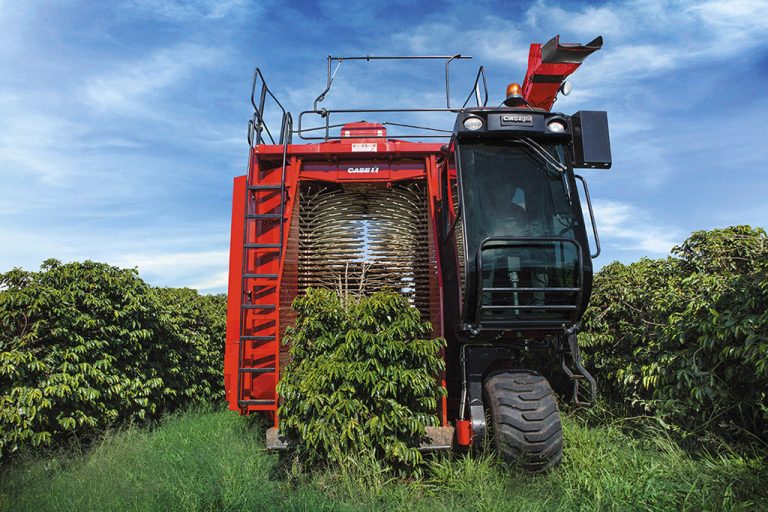 Colhedora é máquina de extrema utilidade na lavoura